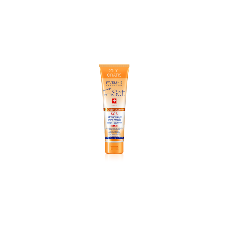 Eveline Odmładzający krem-maska do rąk i paznokci 5w1 100 ml Eveline Odmładzający krem-maska do rąk i paznokci 5w1 100 ml