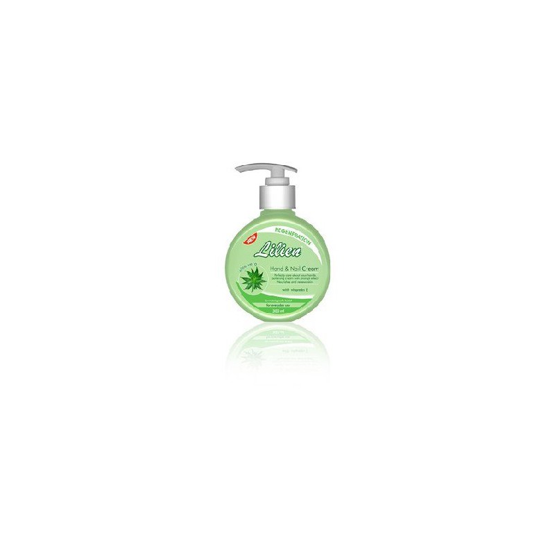 Lilien krem do rąk z pompką Aloe Vera 300ml Lilien krem do rąk z pompką Aloe Vera 300ml