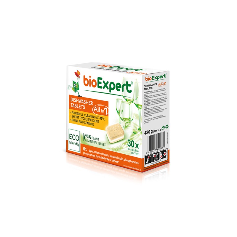 Bio Expert ekologiczne Tabletki do zmywarki 30szt Bio Expert ekologiczne Tabletki do zmywarki 30szt